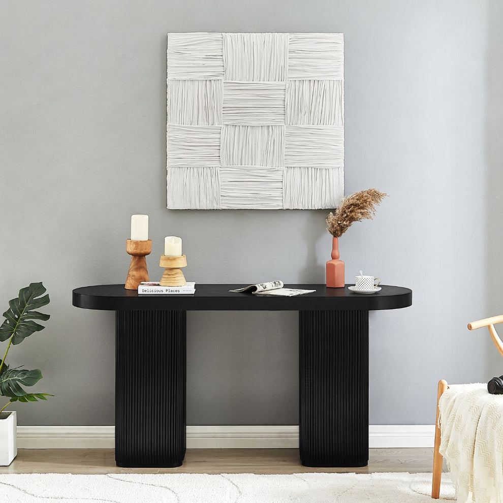 Tate Console Table - Black – Napoleon Bay